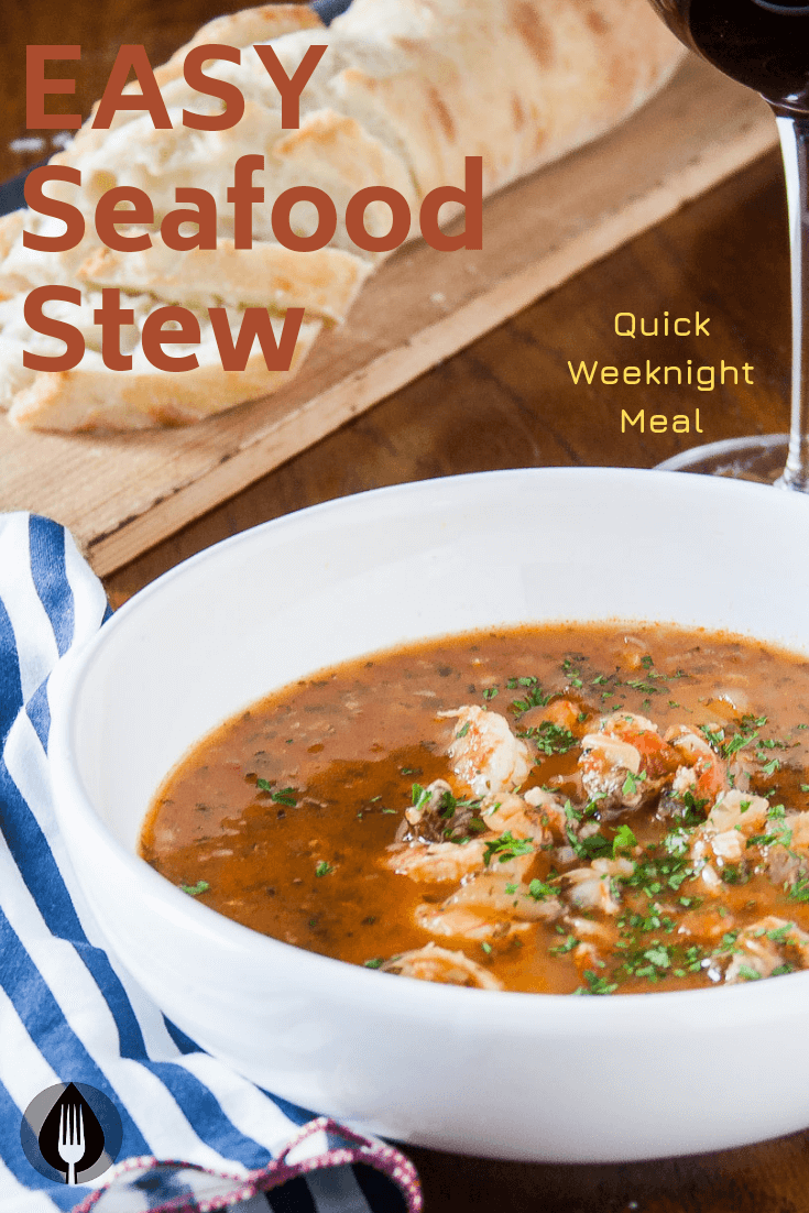 Easy Seafood Stew | The In Fine Balance Food Blog