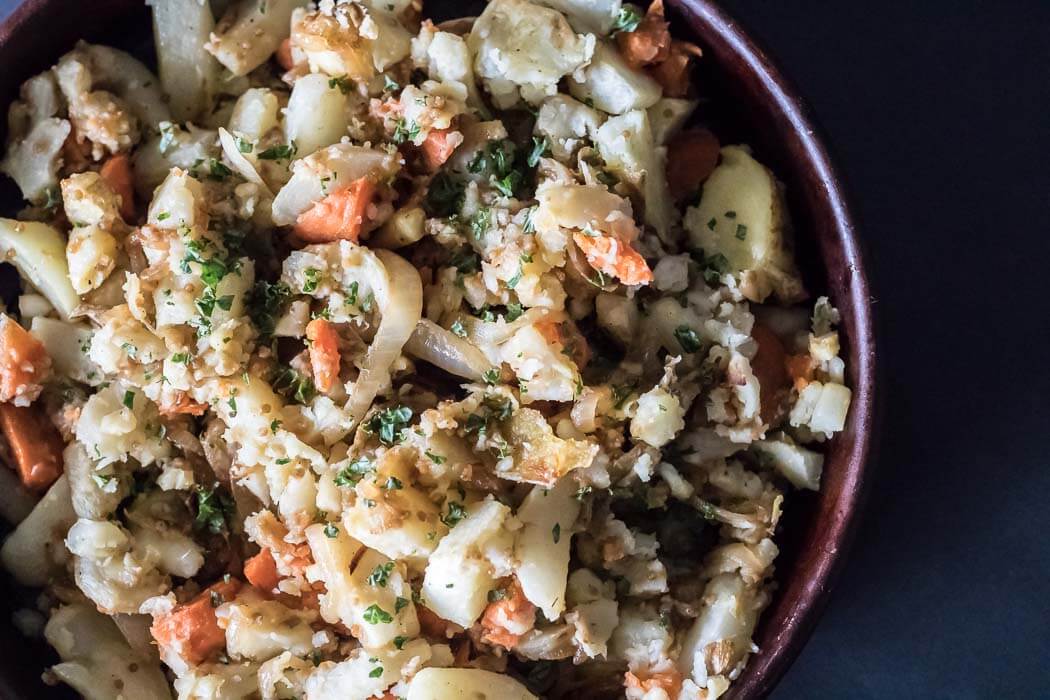 Fall Root Vegetable Mash | The In Fine Balance Food Blog