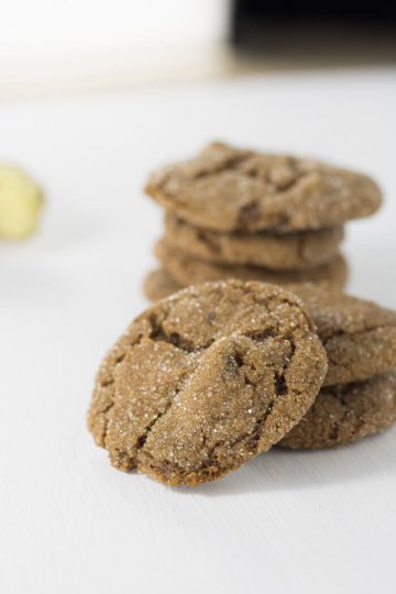 Chewy Ginger Molasses Cookies | The In Fine Balance Food Blog