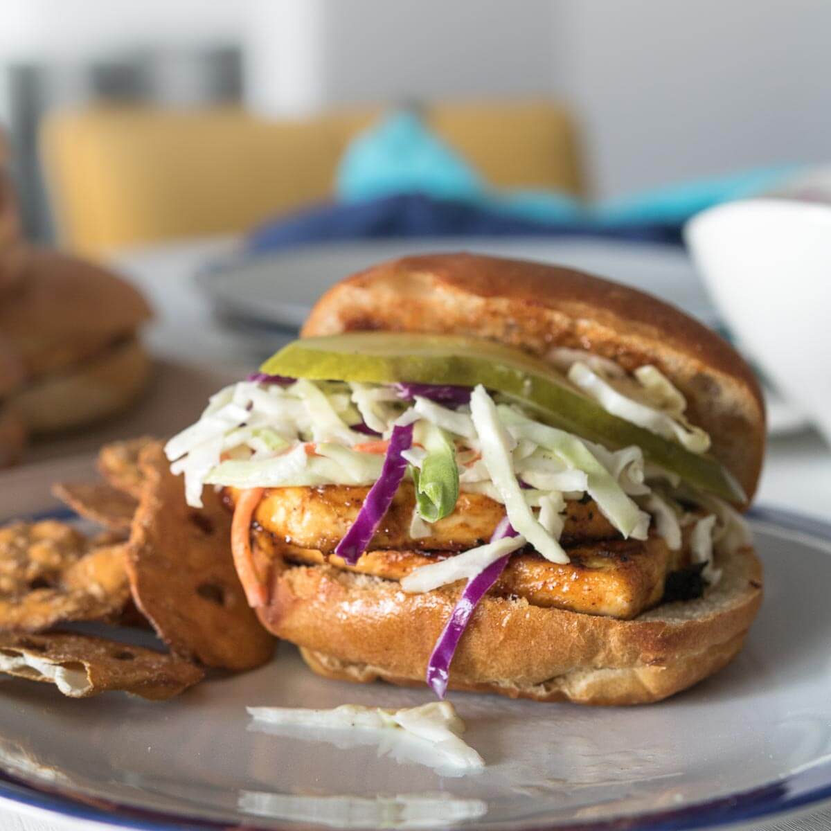 BBQ Tofu Sliders | The Infinebalance Food Blog