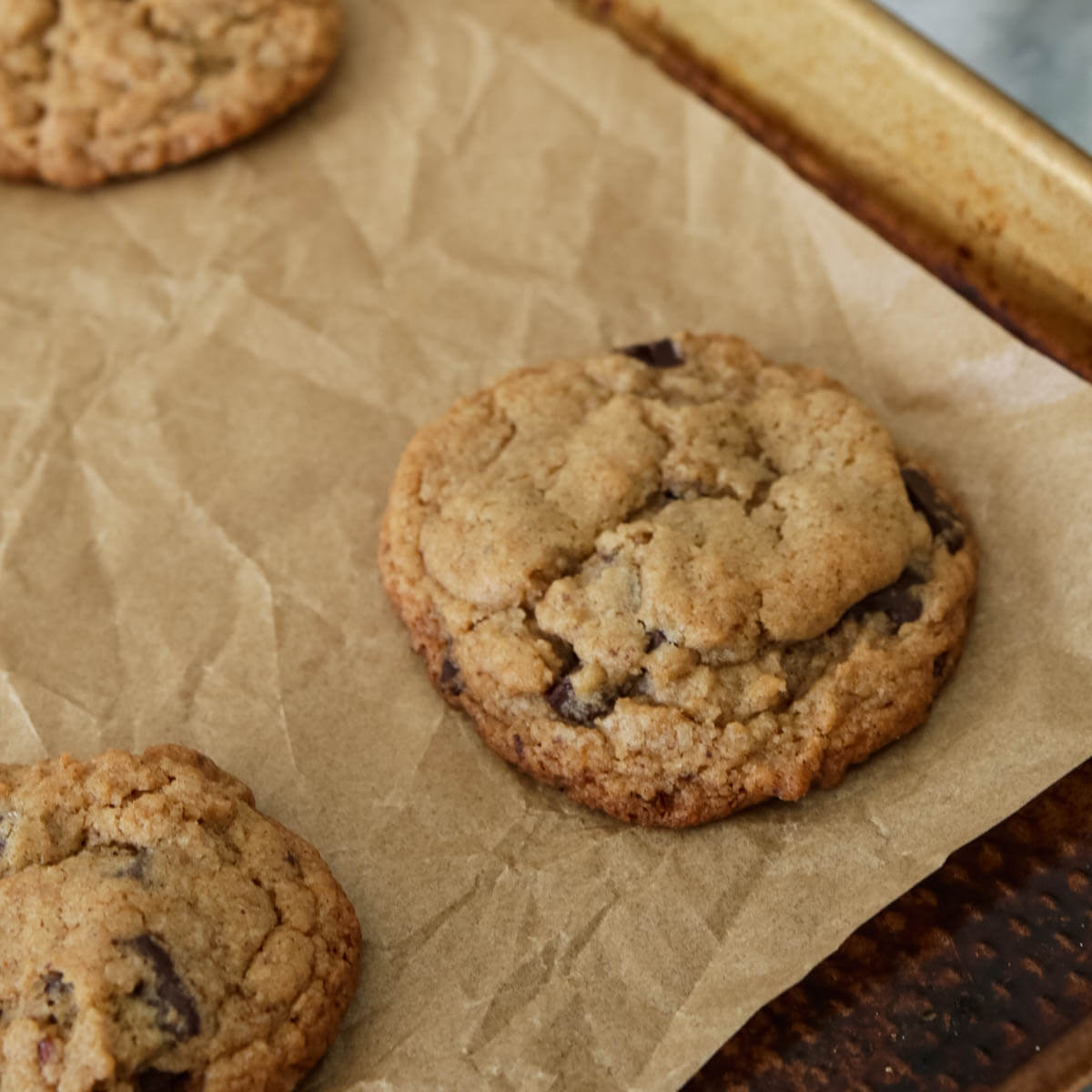 Pumpkin Butter Chocolate Chunk Cookies | The In Fine Balance Food Blog