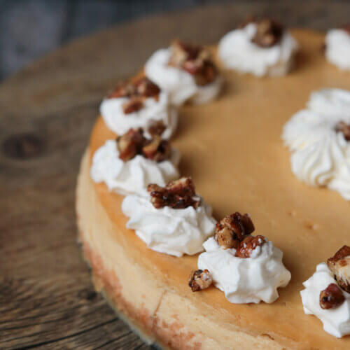 Canadian Maple Cheesecake | The In Fine Balance Food Blog
